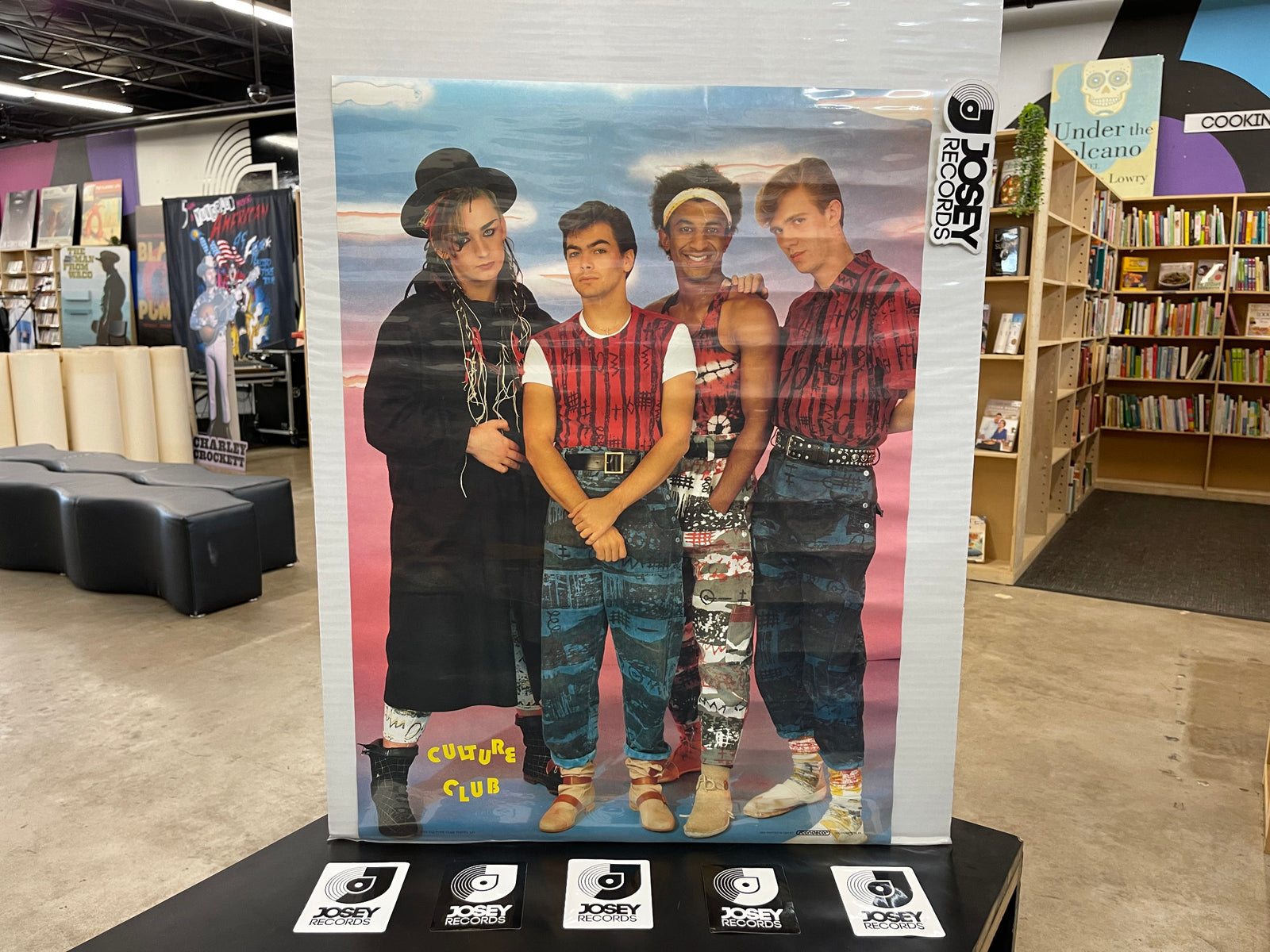 Culture Club - 1984 Vintage Poster by Scandecor– Josey Records