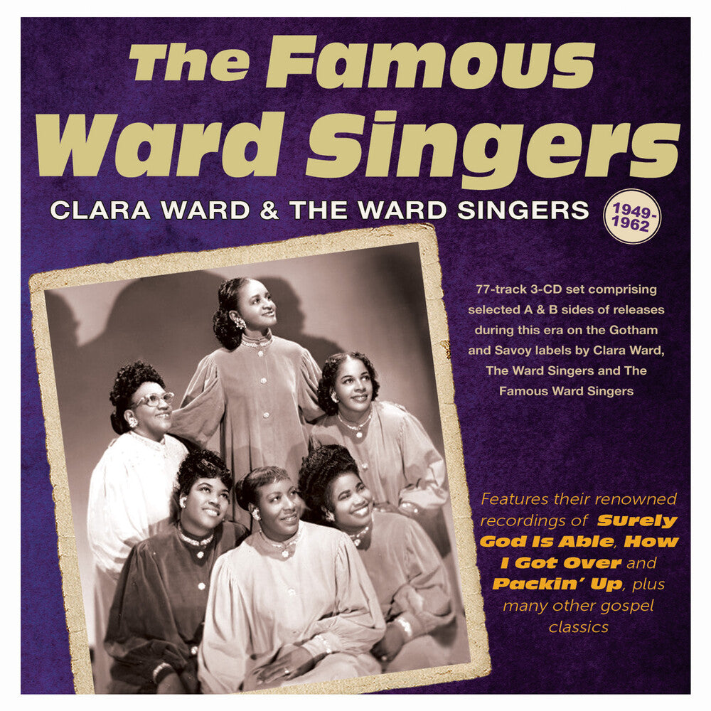 Clara Ward & The Ward Singers - Famous Ward Singers 1949-62 (CD)– Josey ...
