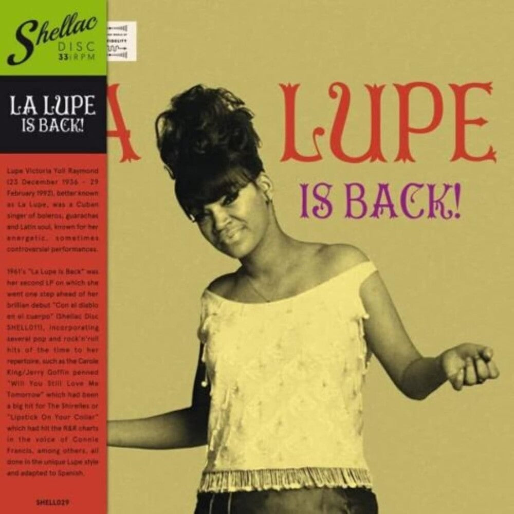 La Lupe - Is Back (Spa) (LP)– Josey Records