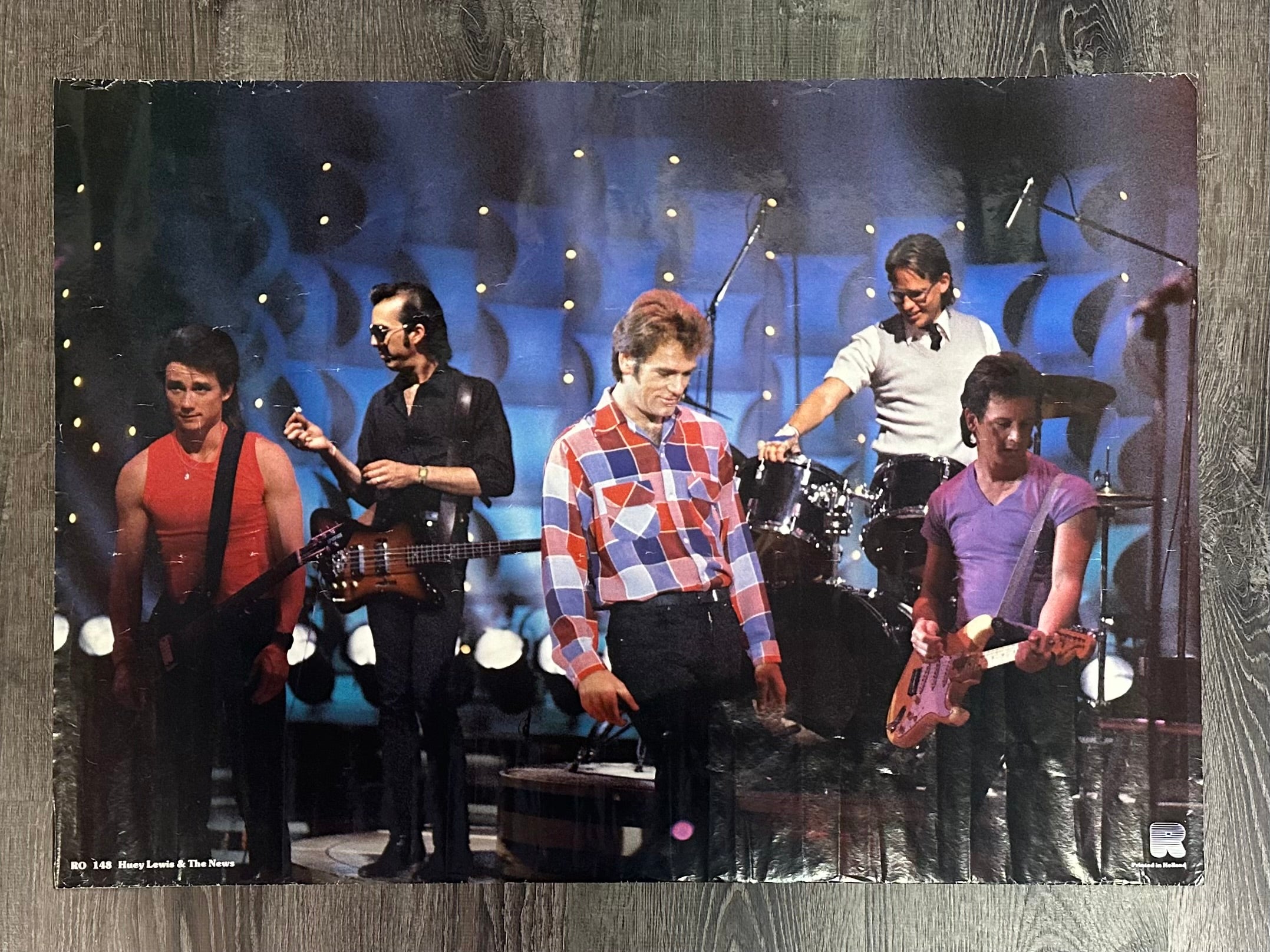 Huey Lewis Vintage Poster– Josey Records